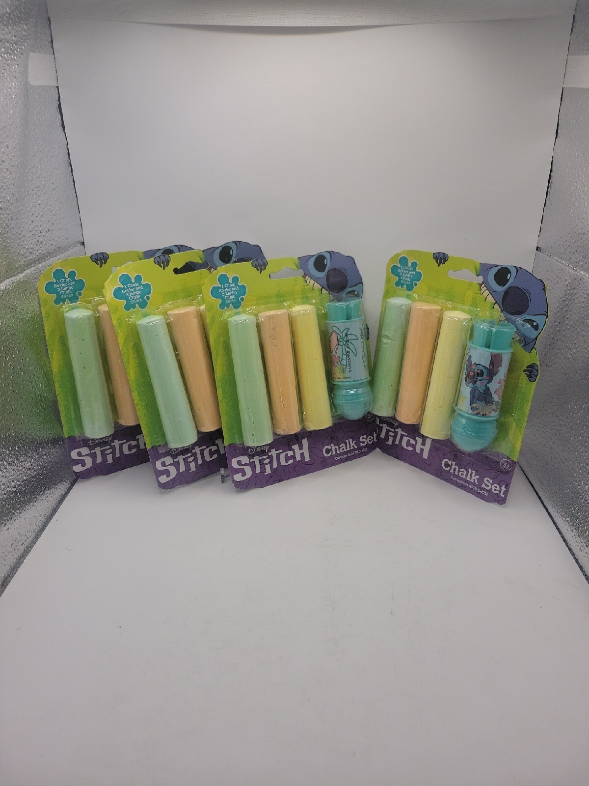 Disney's Stitch Chalk Set 4 units | eBay
