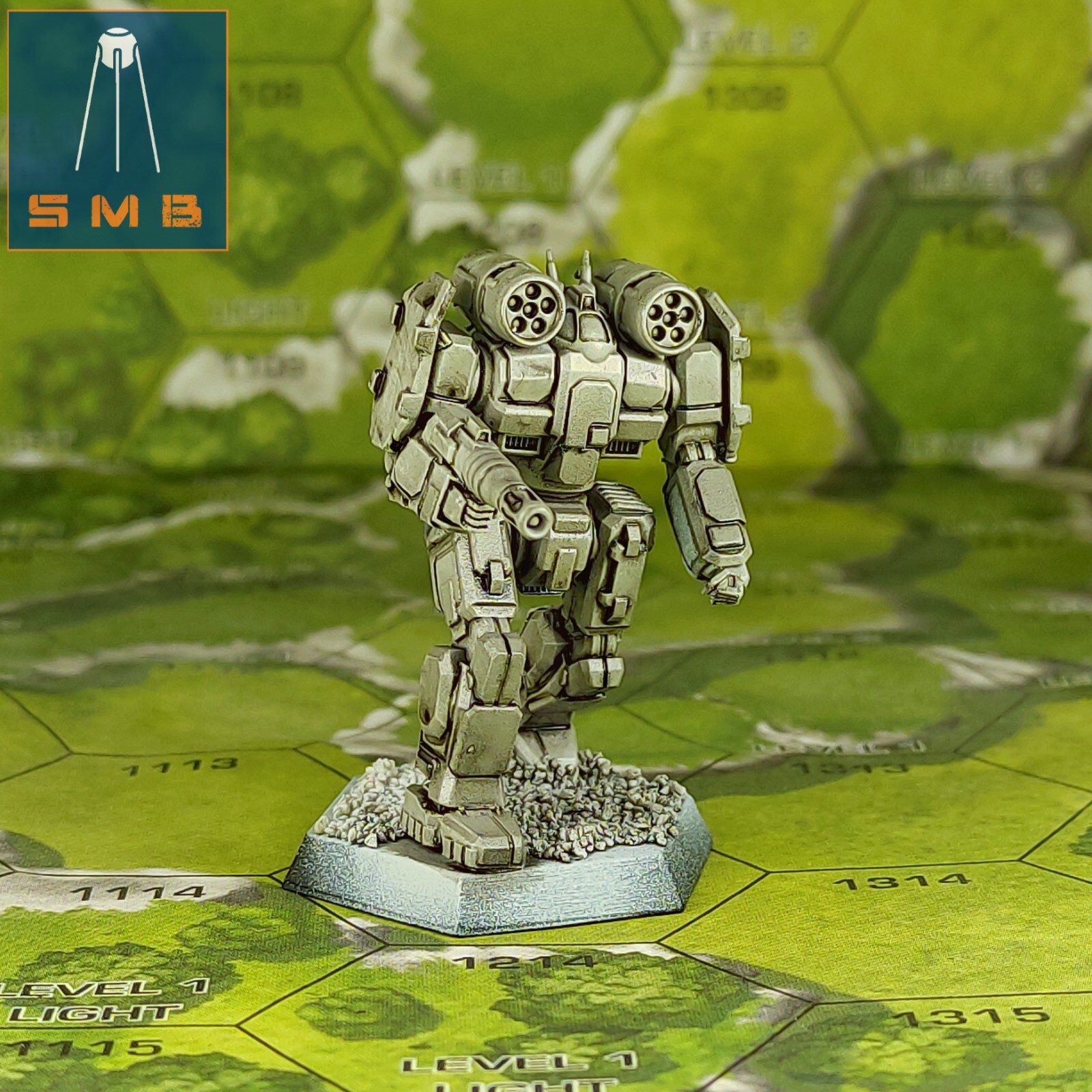 Battletech Alternative - Griffin GRF-2N Medium Mech (6mm scale) | eBay