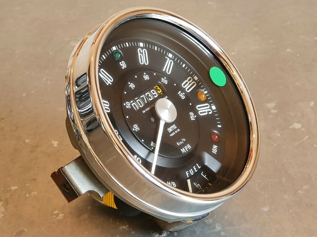 NOS BMC Mini Smiths Sn4421/116s 140 KMH 90 MPH Cooper MK 1 Mini ...