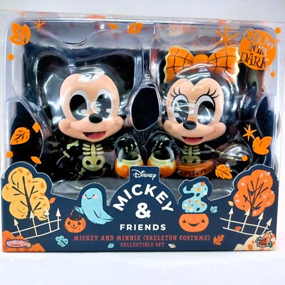 Disney Hot Toys COSB1109 Mickey and Minnie ( Skeleton Costume ) Cosbaby ...