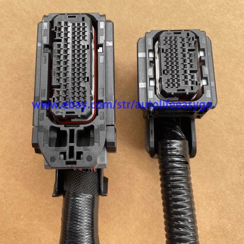 One Pair Engine Computer ECU Connector w/ Harness for Honda Accord ...