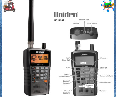 Handheld Military Radio Scanner Civil And Military Aircraft Bands ...