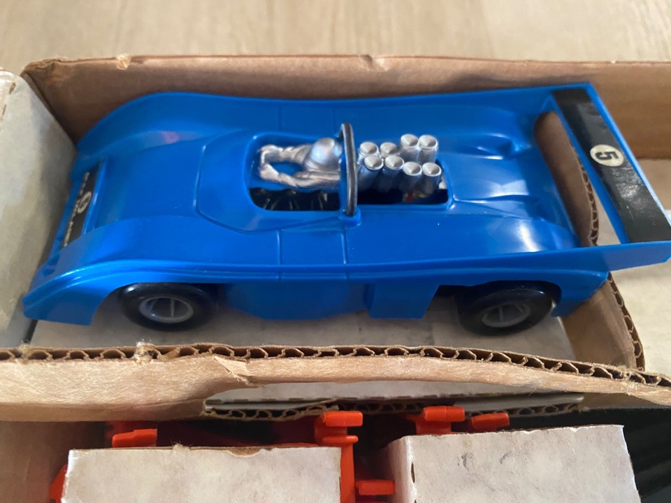 Vintage 1973 Cox California Group 7 Slot Car Super Scale Road Race Set ...