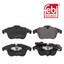 FEBI Brake Pad Set - 16768 - 8K0698151F | eBay
