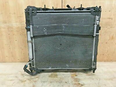 RANGE ROVER SPORT 3.0 SDV6 DIESEL COOLANT AIR CON RADIATOR FAN PACK RAD ...