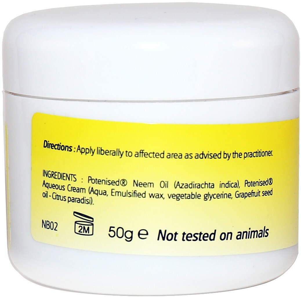 Mistry's Natural Neem Cream 50g - Relief from Eczema and Irritated Skin ...
