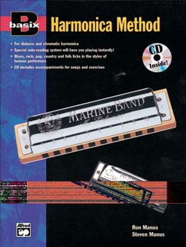 Basix Harmonica Method: Book & Enhanced CD by Steven Manus: Used ...