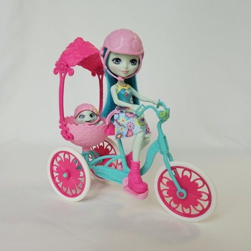 Enchantimals Taylee Turtle Bike Doll Built for Two Bicycle Tricycle Pet ...