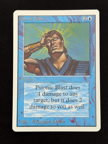 Magic: The Gathering – Psionic Blast (Unlimited Edition 1993) Vintage Old School | eBay