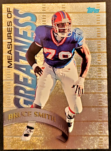 Bruce Smith 1998 Measures of Greatness MG6 Buffalo Bills | eBay