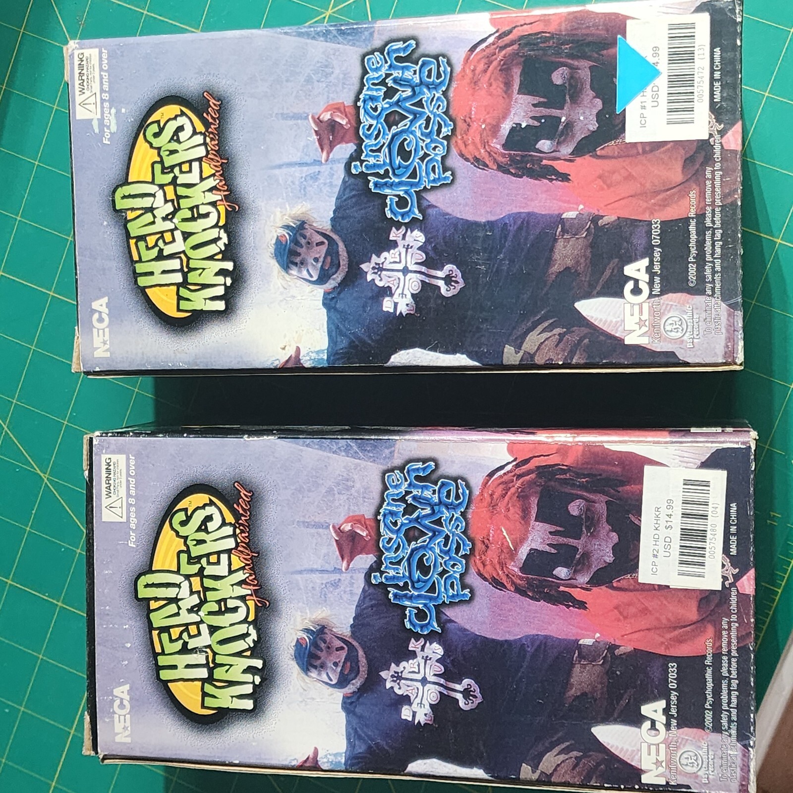 NECA Insane Clown Posse (ICP) Head Knockers LOT Violent J Shaggy 2 Dope ...