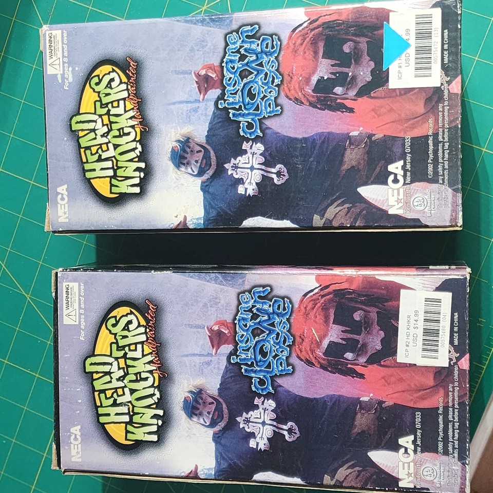 NECA Insane Clown Posse (ICP) Head Knockers LOT Violent J Shaggy 2 Dope ...