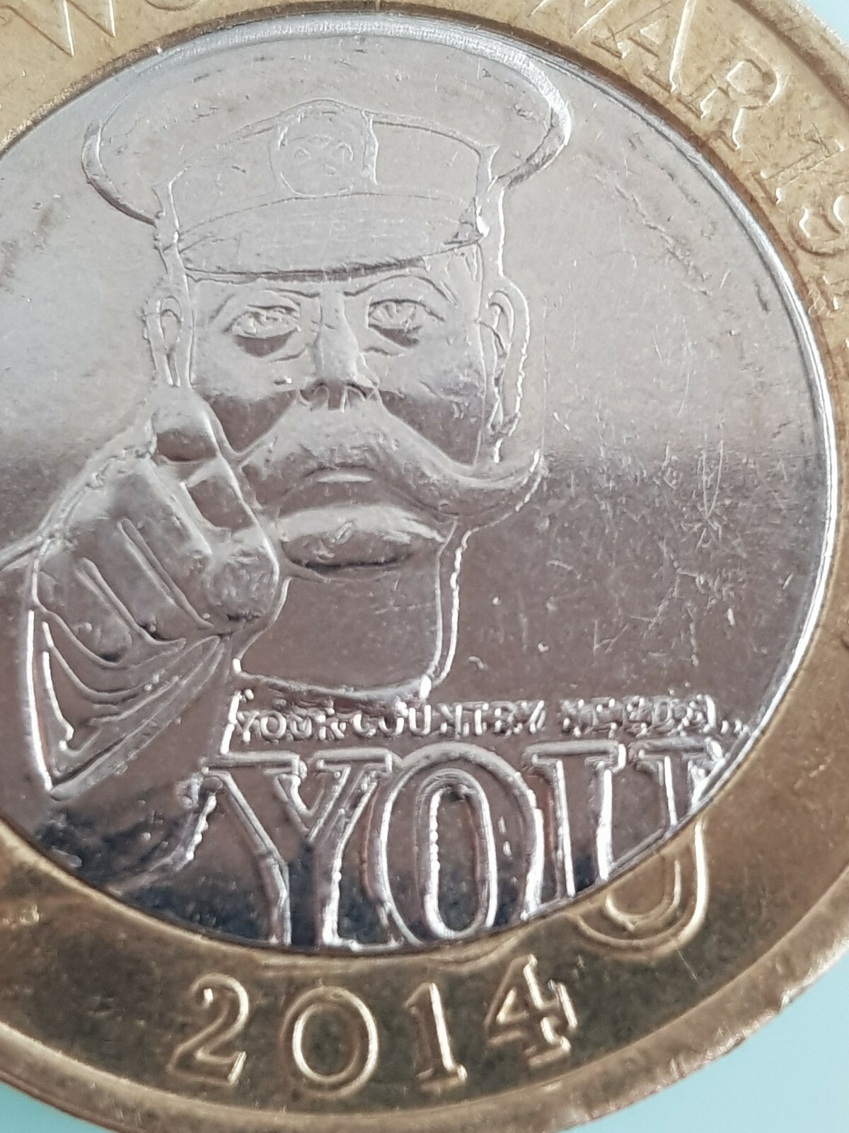 Minting Error World War I Lord Kitchener £2 Coin Extremely Rare | eBay UK