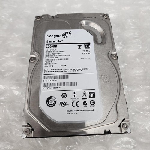 SEAGATE ST2000DM001 BARRACUDA | eBay