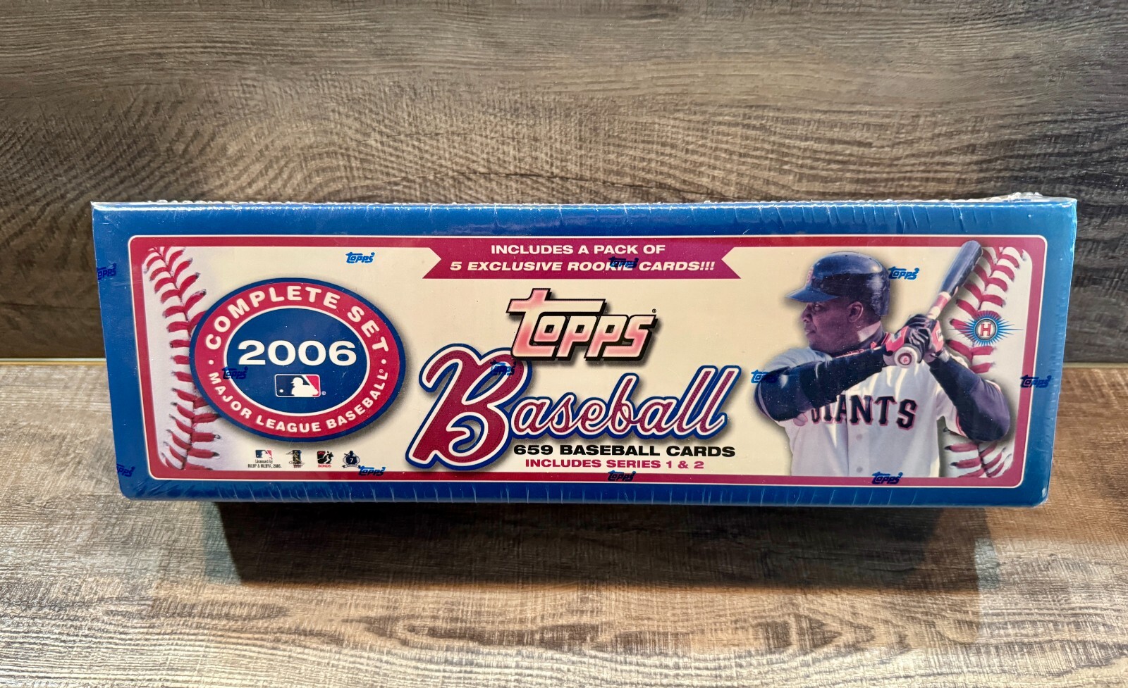 2006 TOPPS BASEBALL COMPLETE SET SERIES 1 & 2 FACTORY SEALED ...