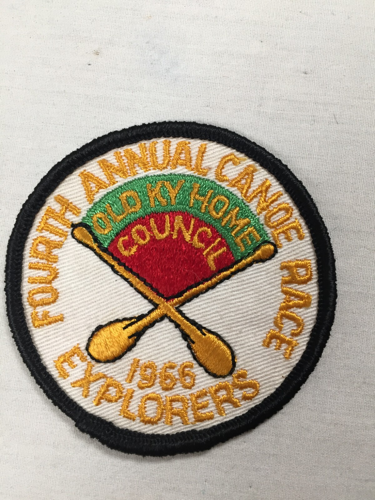 1966 Old Hickory Council Canoe Race Explorers BSA Activity Patch | eBay