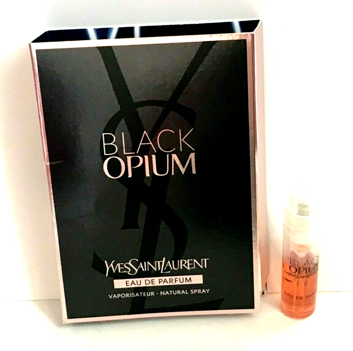 Lot of 3 YSL Yves Saint Laurent BLACK OPIUM EDP Samples FREE GIFT ...