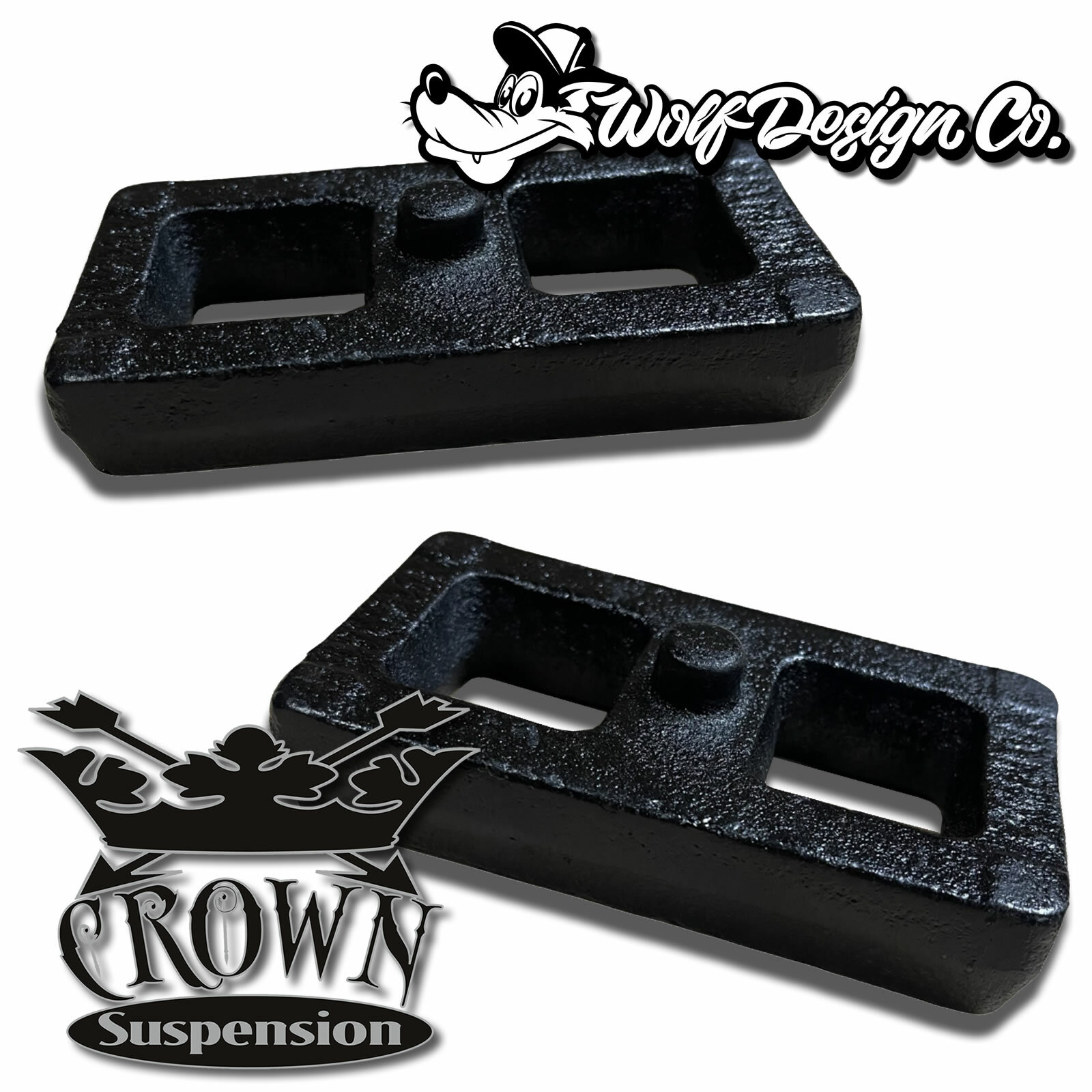 Ram Rear 1" Lift Blocks Steel Ductile Lift Kit Crown Suspension No U ...