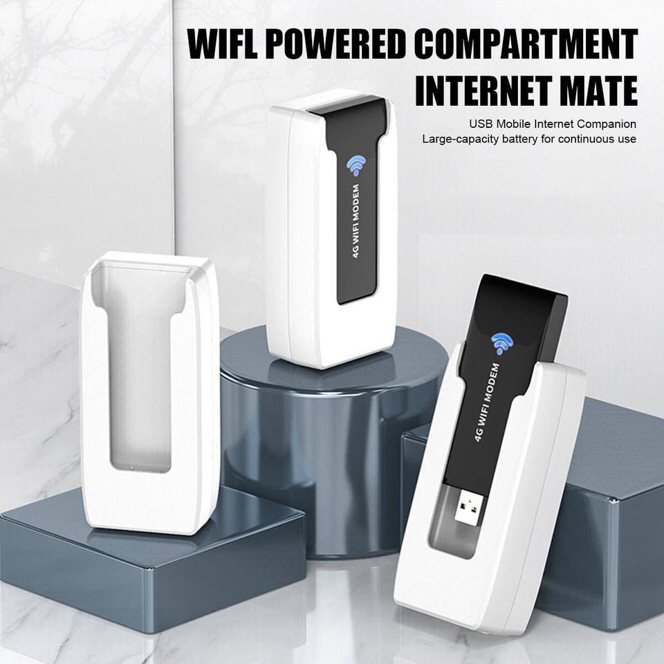 4G LTE Unlocked USB Dongle Modem Wireless Router Mobile Broadband WIFI ...