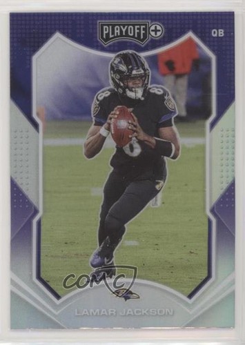 2021 Panini Playoff Plus Silver Lamar Jackson #25 | eBay