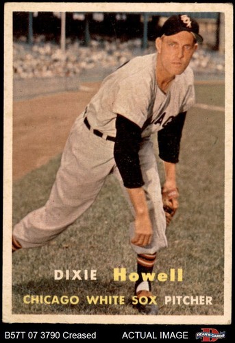 1957 Topps #221 Dixie Howell White Sox 3.5 - VG+ | eBay