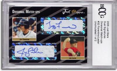 Jeff Fiorentino * JON LESTER * Autograph Rookie Auto RC BGS 1/2 | eBay