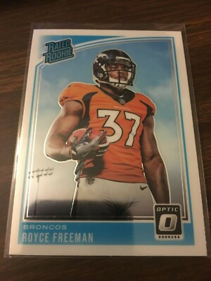 2018 Donruss Optic Rated Rookie ROYCE FREEMAN | eBay