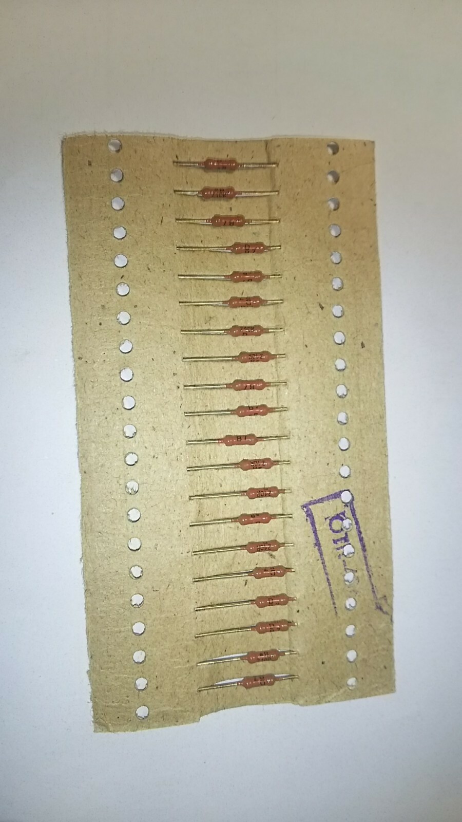 (10 pcs) 210 Ohm +- 0,5% precision resistors S2-36 (C2-36). NOS ...