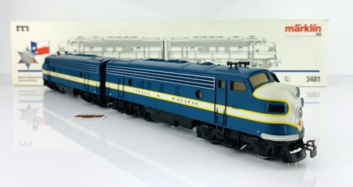 JM75 - MARKLIN H0 3481 - TEXAS PACIFIC DOUBLE DIESEL LOCOMOTIVE GM EMD ...