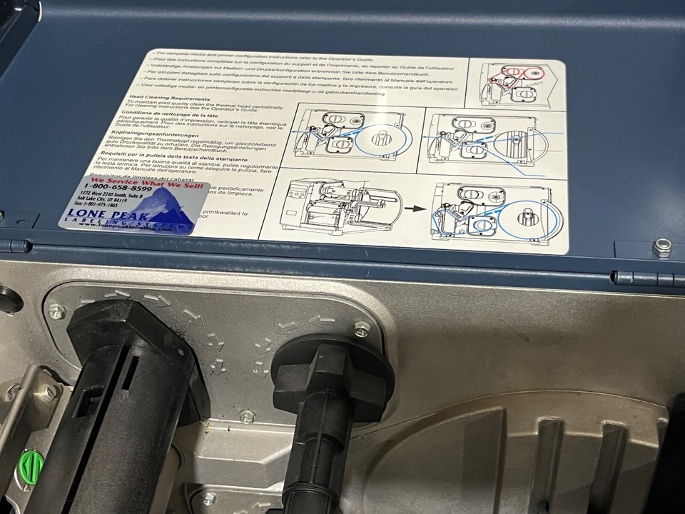 Datamax O'Neil Mark DMX-I-4208 Industrial Printer Ethernet | eBay