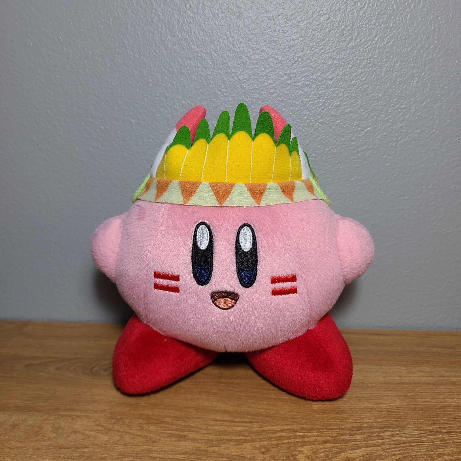 Kirby Adventures Nintendo All Star Native American Indian Chief Plush ...