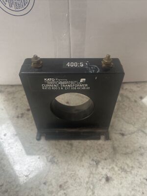 KATO ENGINEERING RATIO 400:5A CURRENT TRANSFORMER 858-44548-80 | eBay