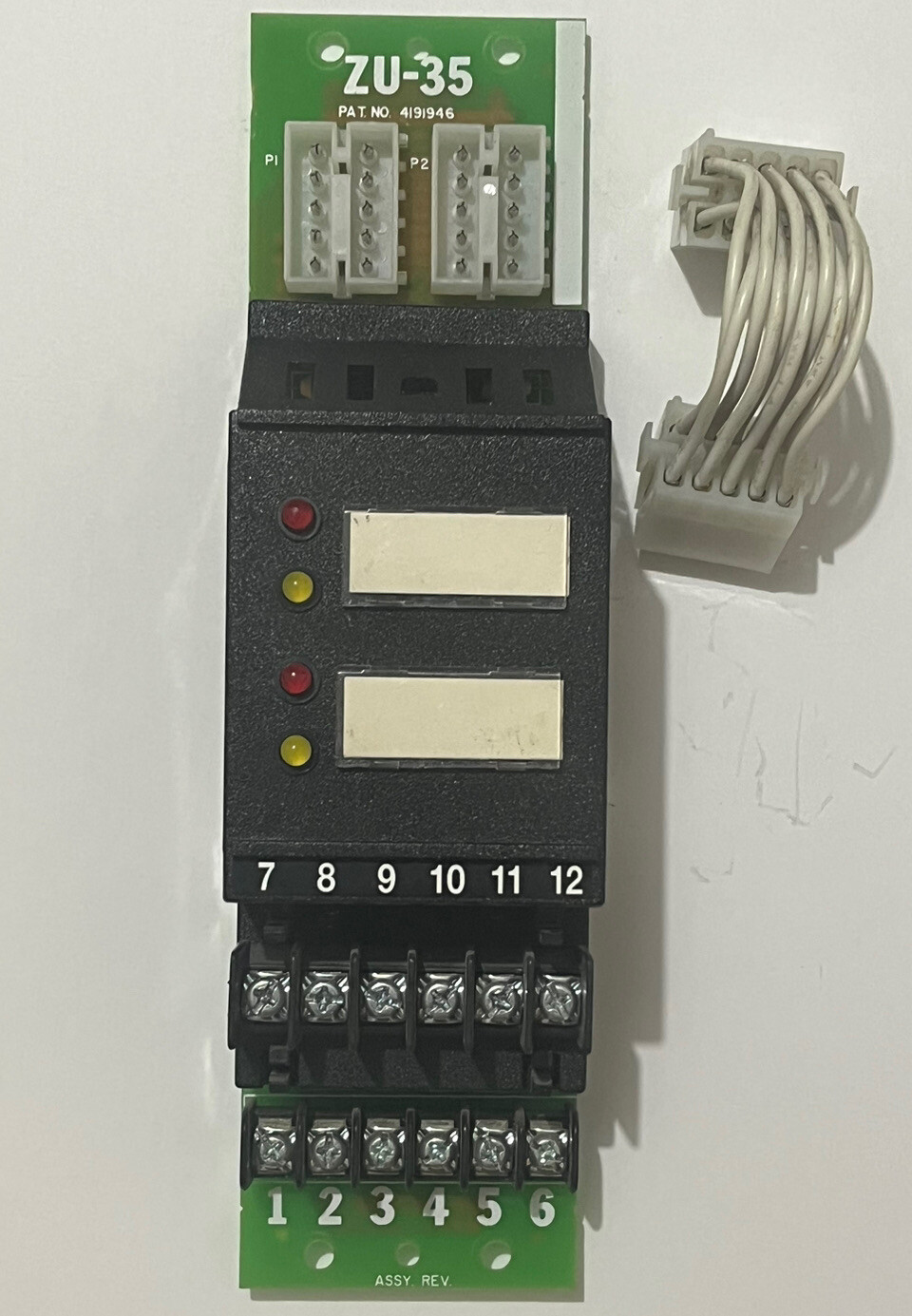 Siemens+ZU-35+Cerberus+Pyrotronics+Dual+Zone+Module+-+Black%2FGreen for ...