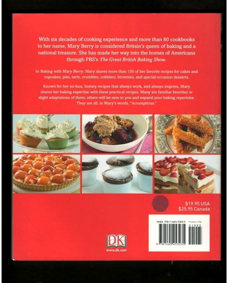 COOKBOOK-BAKING WITH MARY BERRY-THE BRITISH QUEEN OF BAKING-RECIPES ...