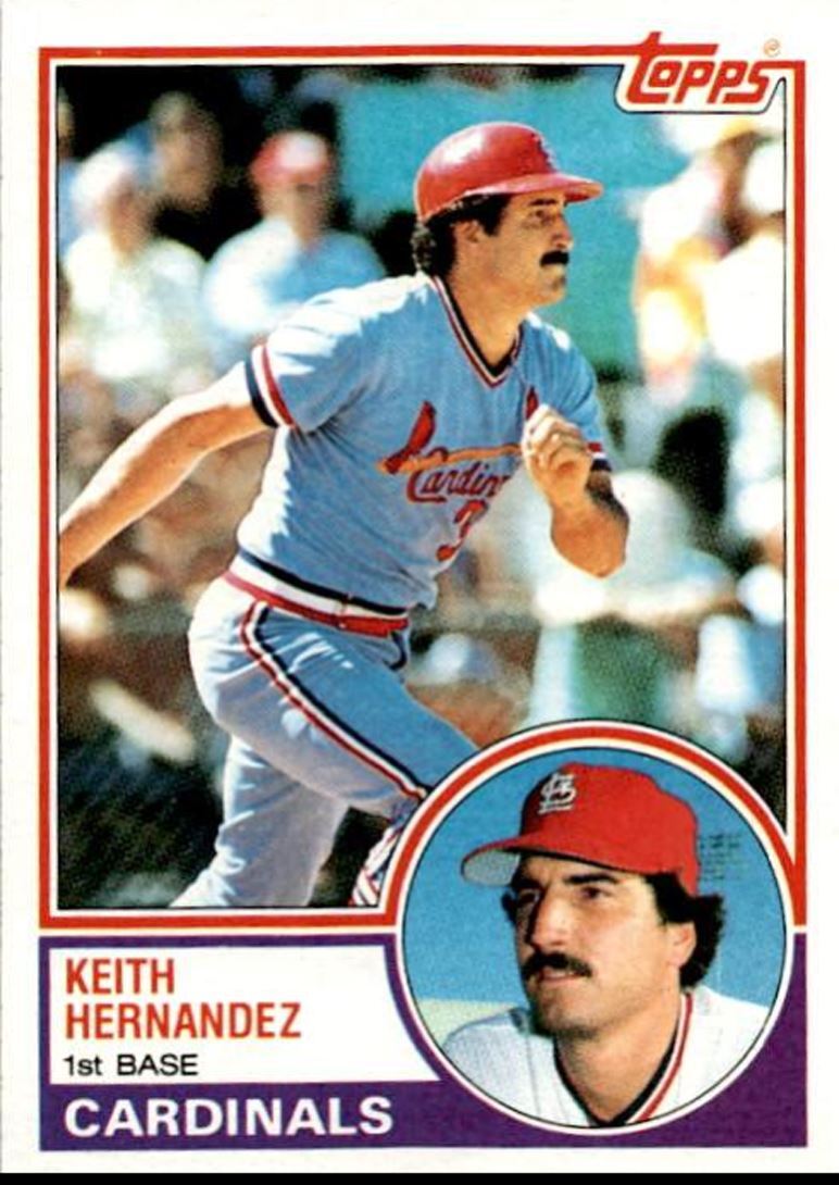 1983 Topps Keith Hernandez St. Louis Cardinals #700 | eBay