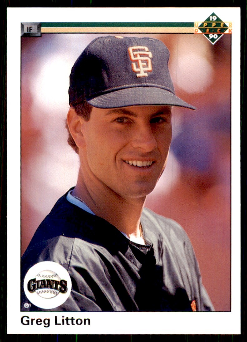 1990 Upper Deck Greg Litton Baseball Cards #677 | eBay