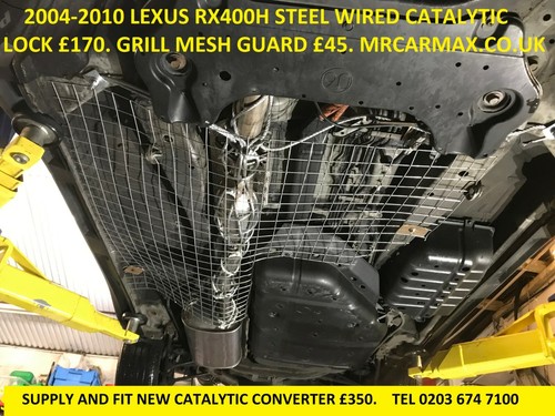 SUPPLY AND FIT LEXUS HYBRID RX400H RX300 RX350 CATALYTIC CONVERTER £350 ...