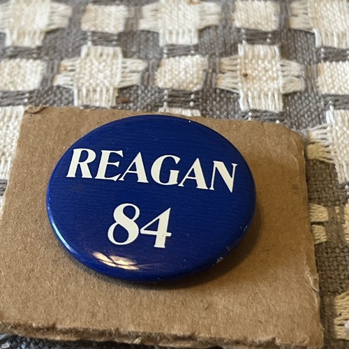 84 Blue Ronald Reagan 1" Presidential Pinback Button | eBay