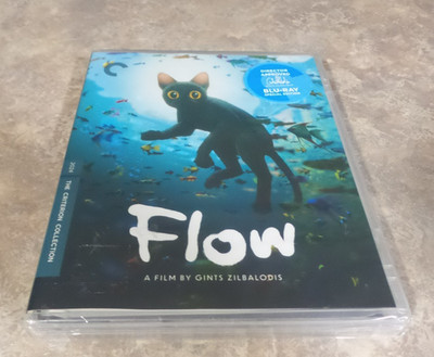 Flow (Blu-ray, 2025, CRITERION) Academy Award Oscar Winning Animated ...