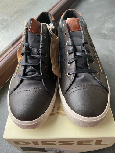 Diesel D-String Low Leather Fashion SneakersUS11 UK10 EU44 | eBay