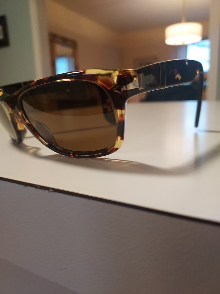 PERSOL 2953-S 985/57 Italy Tobacco Brown Sunglasses 53-18-140 | eBay