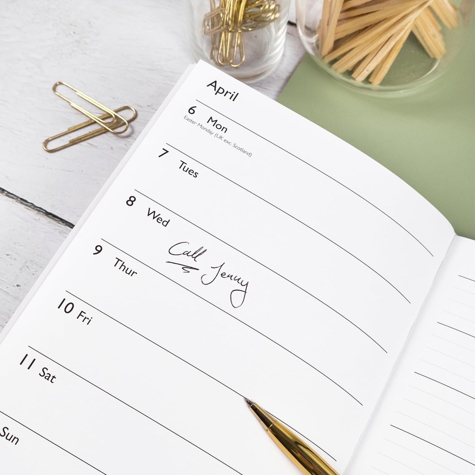 Robert Frederick Claire Coxon Art Deco A5 Hardback Diary Week To View ...