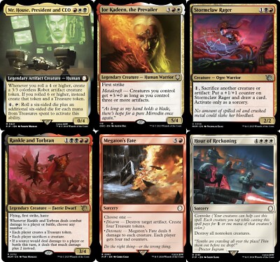 MTG Commander EDH Deck Mr. House, President and CEO 100 Magic Cards ...