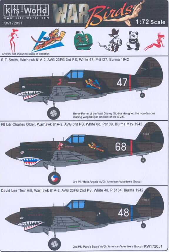 P 40 Decals