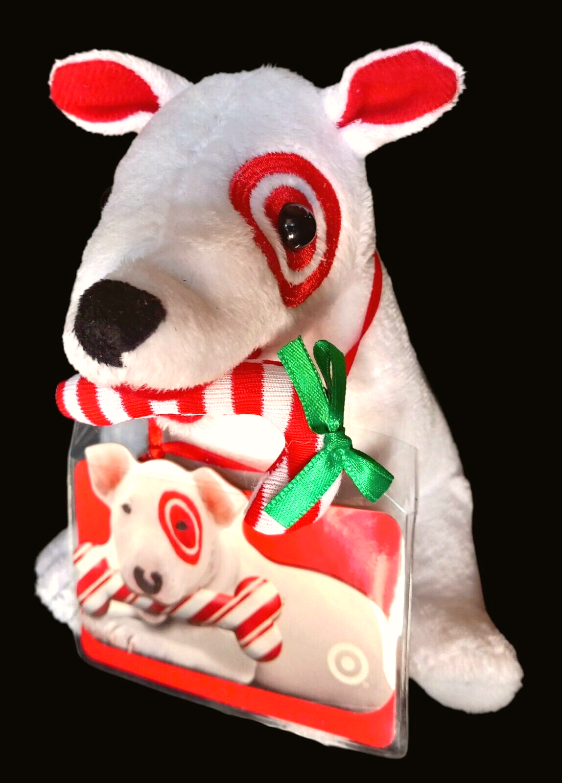 Bullseye Target Dog 2008 "Candy Cane" Christmas Gift Card Holder 7 ...