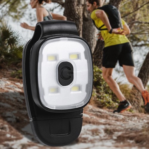 LED Clip Lamp 3 Gears Night Running Light 150LM Safety Light for ...