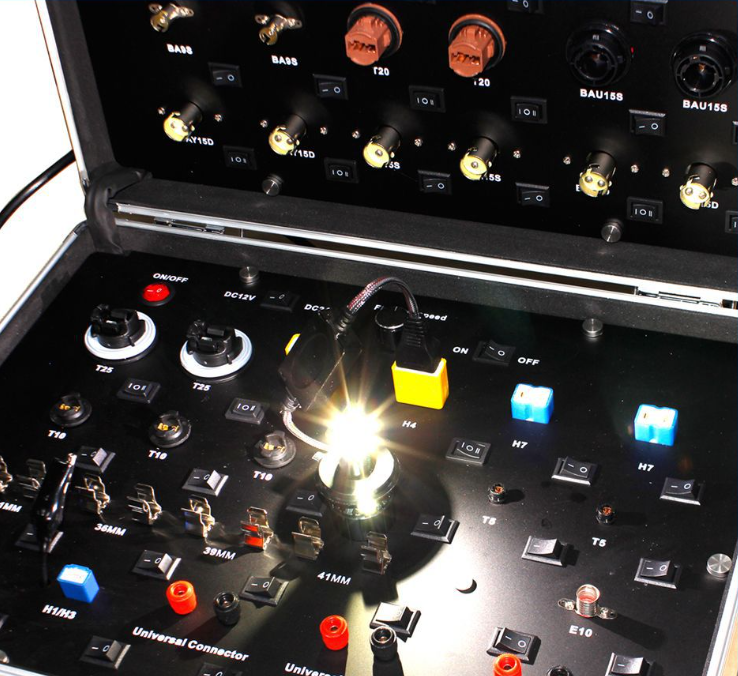 Car LED Headlight Tester Tail Lights Volt Power Lumen Electric HID ...