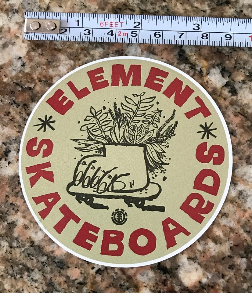 Element Skateboard Sticker - Skate Surf Ski Snowboard | eBay