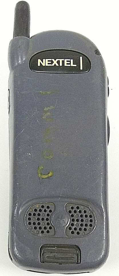 Motorola i series i205 - Blue and Silver ( Nextel ) PTT iDEN Cellular ...