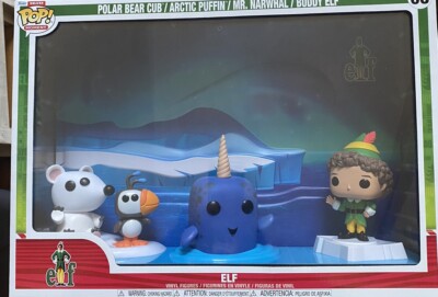 Funko POP! Movie Moment Elf #03 Buddy The Elf, Mr. Narwhal - Christmas ...